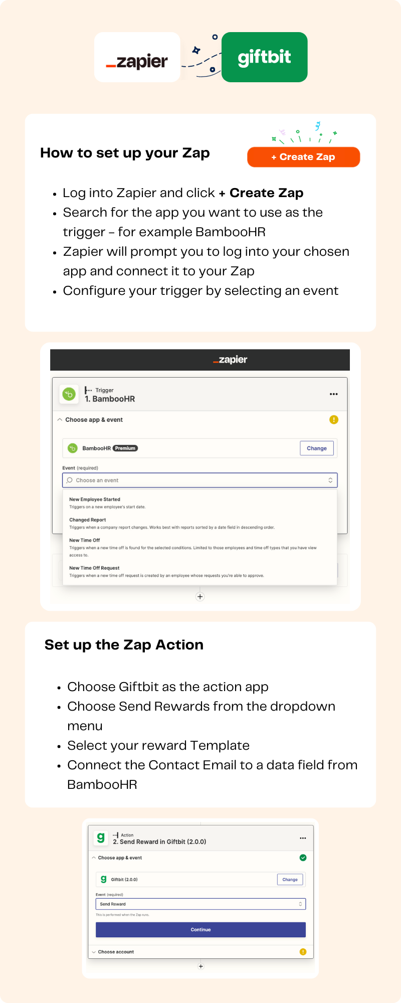 How to Use Zapier to Trigger Rewards From Giftbit
