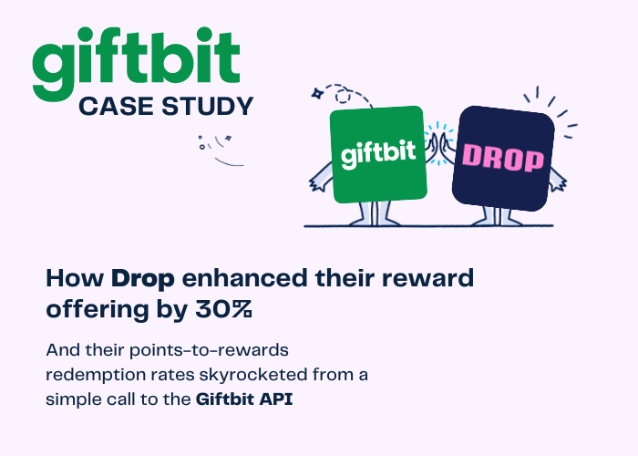 Case Study: Drop + Giftbit